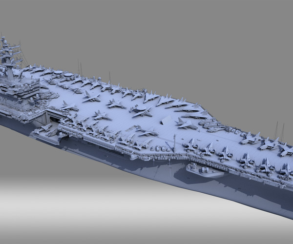ArtStation - Aircraft Carrier Ship | Game Assets