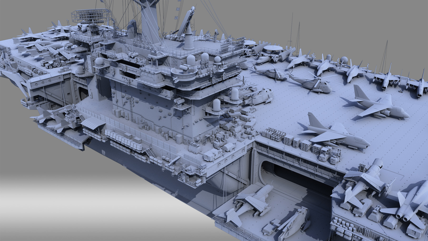 ArtStation - Aircraft Carrier Ship | Resources