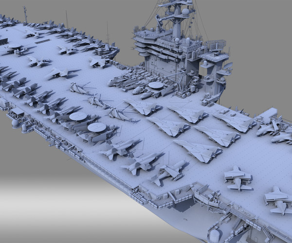 ArtStation - Aircraft Carrier Ship | Game Assets