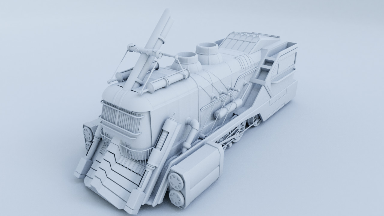 ArtStation - Medieval Stream Train | Resources