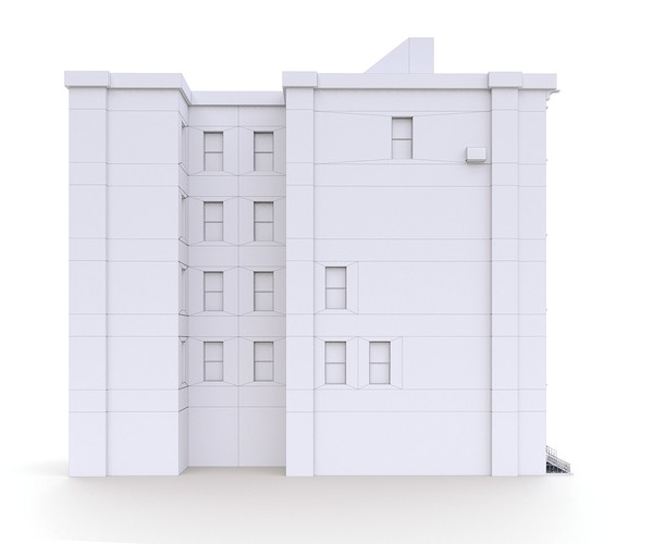 ArtStation - NYC Building - PBR Low-poly | Game Assets