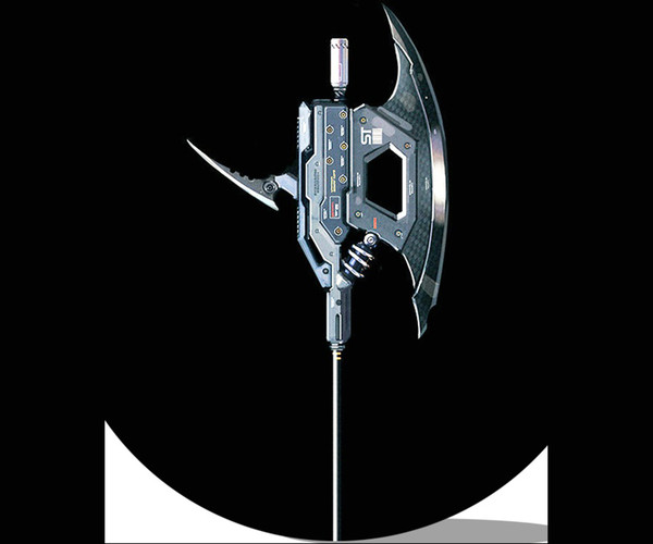 ArtStation - sci_fi axe (3d model) | Resources