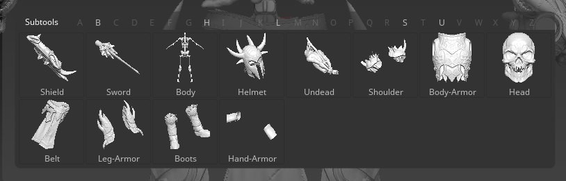 ArtStation - Sekeleton Heavy Warrior | Resources