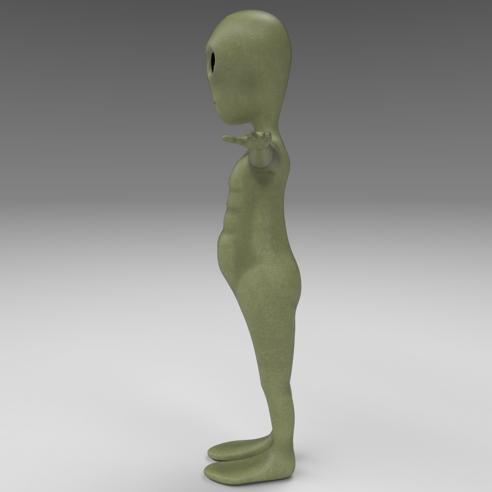 ArtStation - 3D Alien Low Poly | Resources