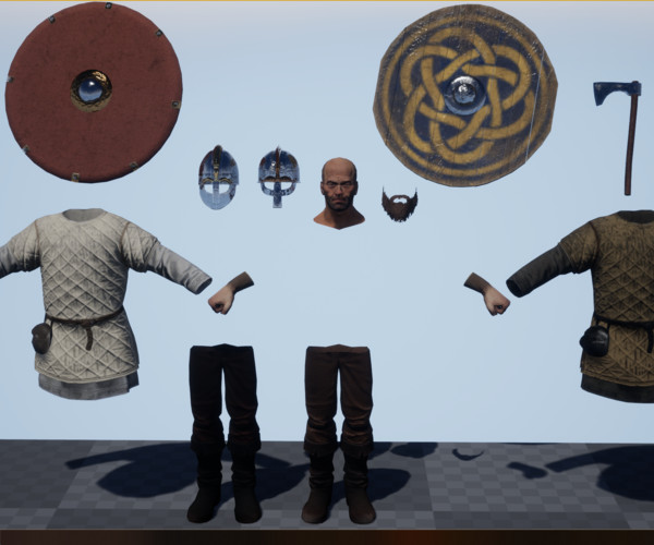 ArtStation - Viking | Game Assets