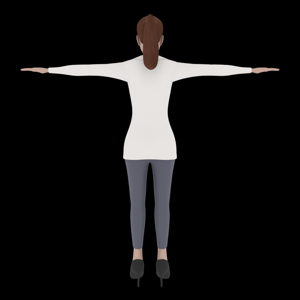 ArtStation - Lab Assistant 3D model | Resources