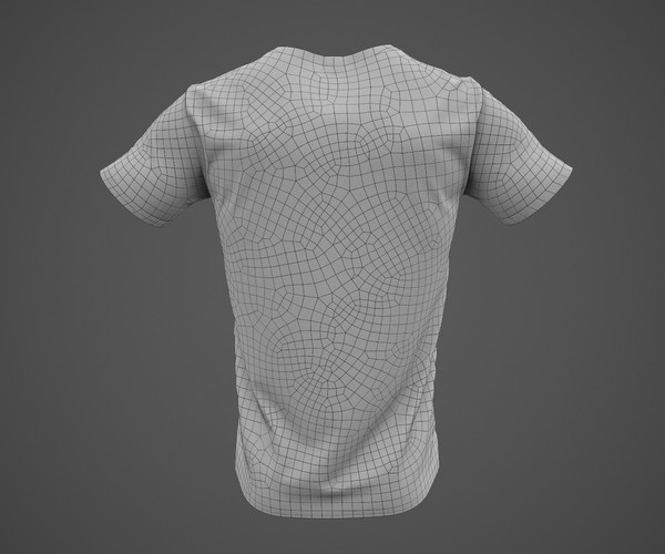 ArtStation - T-Shirt Male PBR Low-poly | Resources