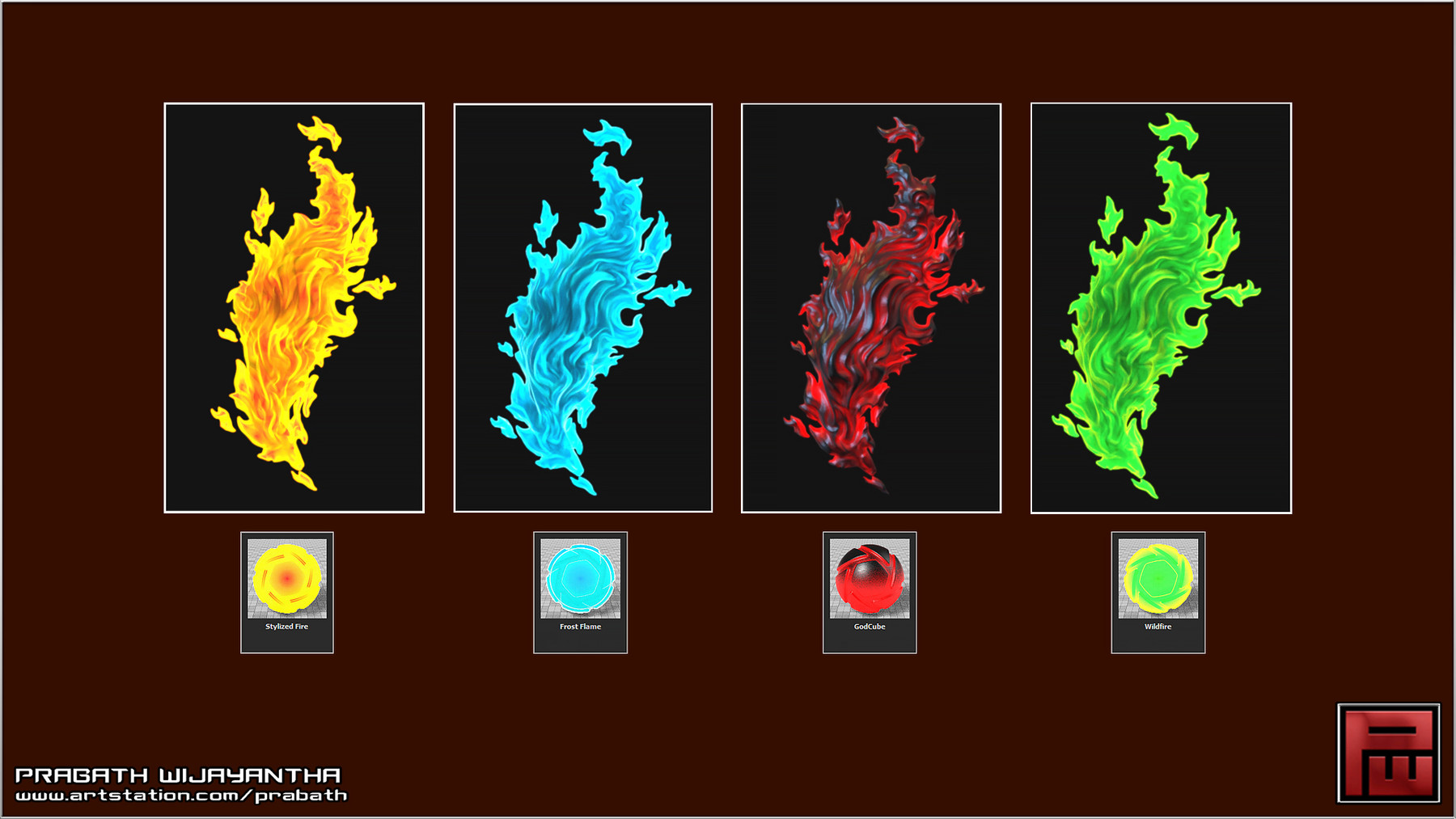 ArtStation - Keyshot- Stylized Fire | Tutorials