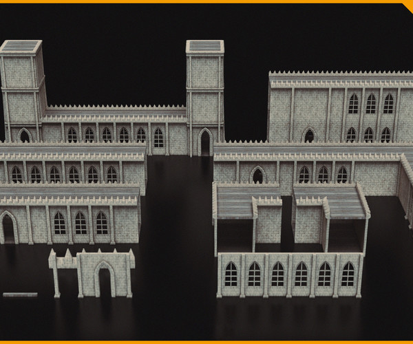 ArtStation - Medieval Kitbash 02 | Resources