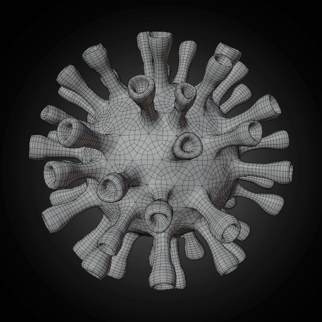 ArtStation - Virus C | 3D Model and Animation | Resources