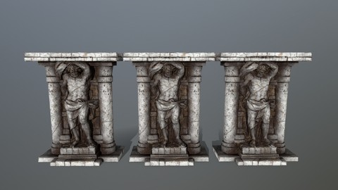 ArtStation - statue | Game Assets