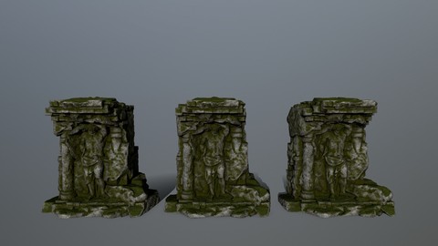 ArtStation - statue | Game Assets