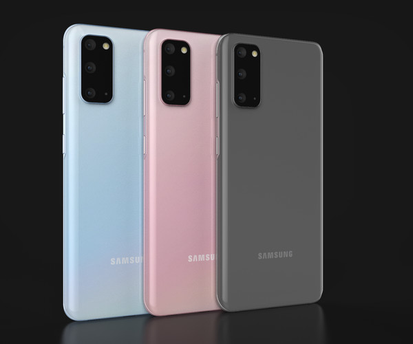 ArtStation - Samsung Galaxy S20 In All Official Colors | Resources