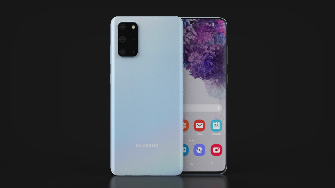 ArtStation - Samsung Galaxy S20 Plus In All Official Colors | Resources