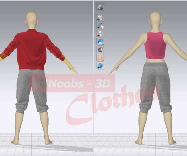 ArtStation - Sci-Fi Sweater Outwear - 44 Marvelous Designer and Clo3D ...