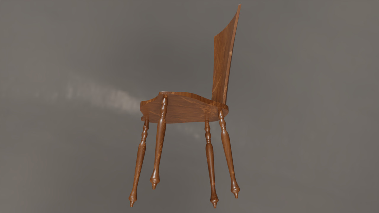 ArtStation - Wooden Chair | Game Assets