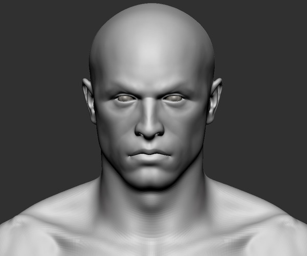 ArtStation - Zbrush Skin / pores alpha with base mesh | Brushes