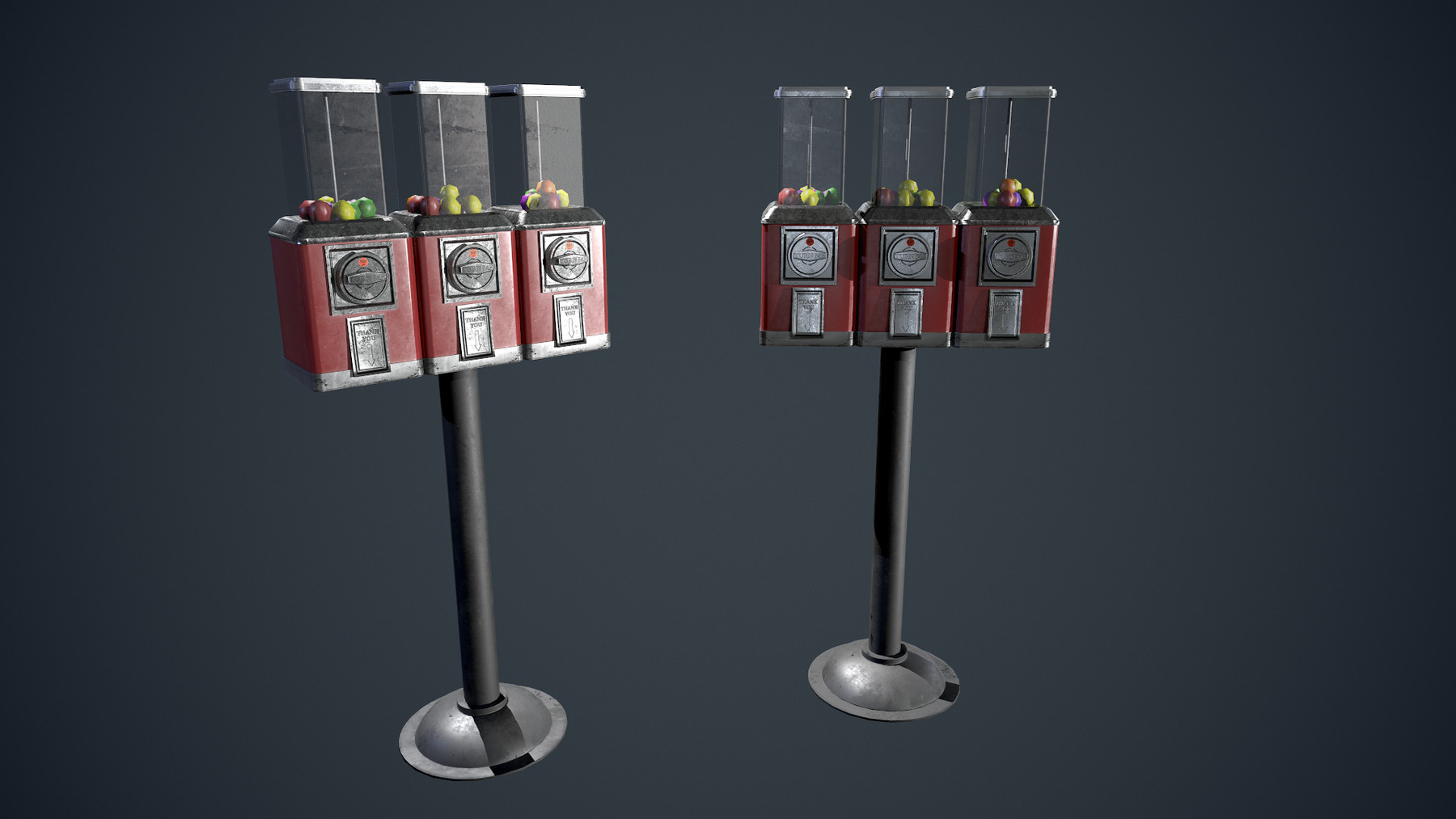 ArtStation - Vending Machines + Food & Drink - Prop Pack | Game Assets