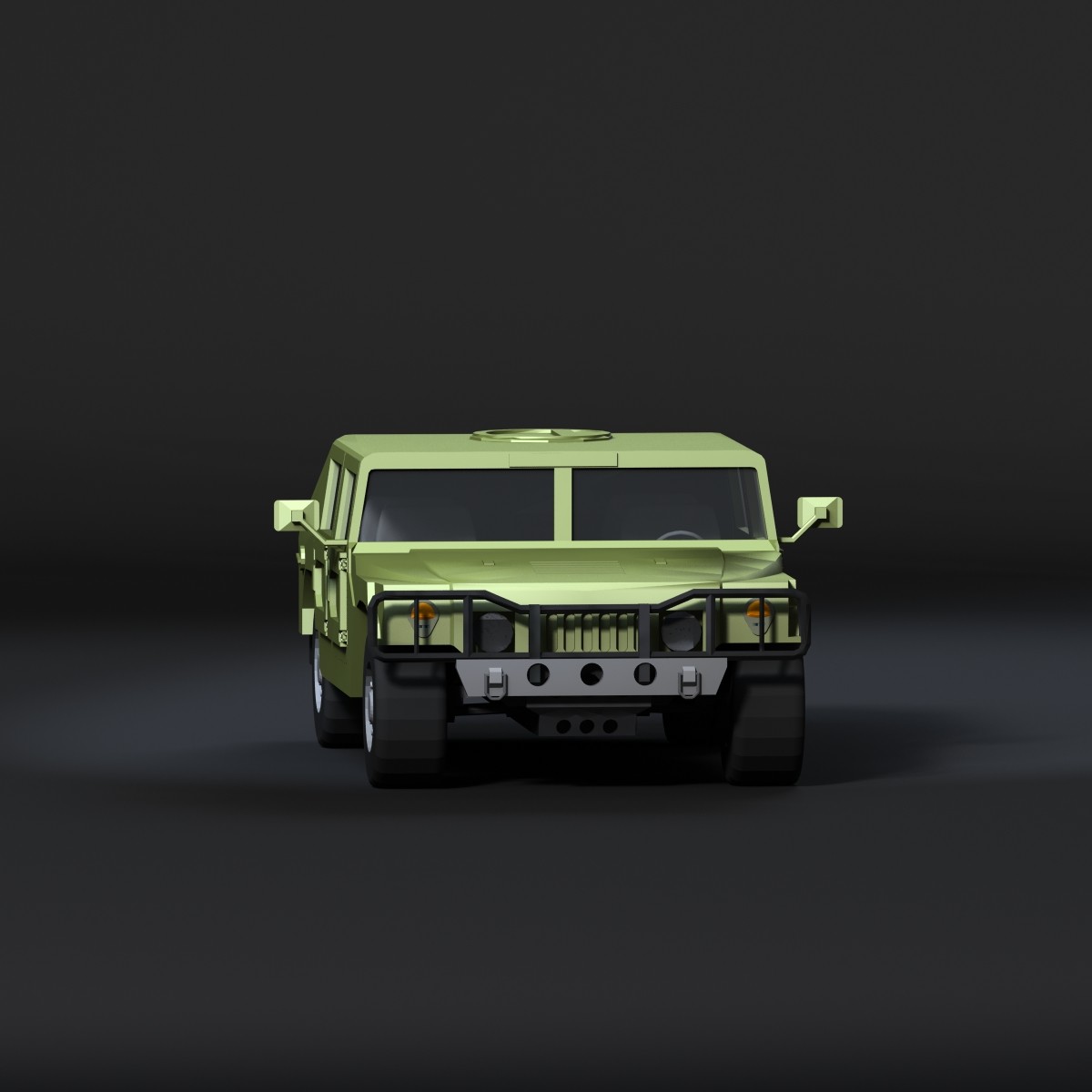 ArtStation - Humvee 3D model | Resources