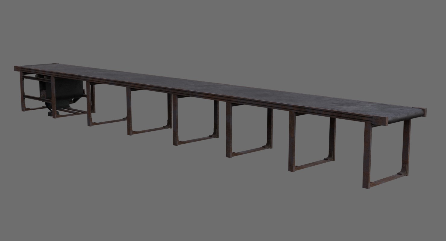 ArtStation - Conveyor Belt 1B | Game Assets