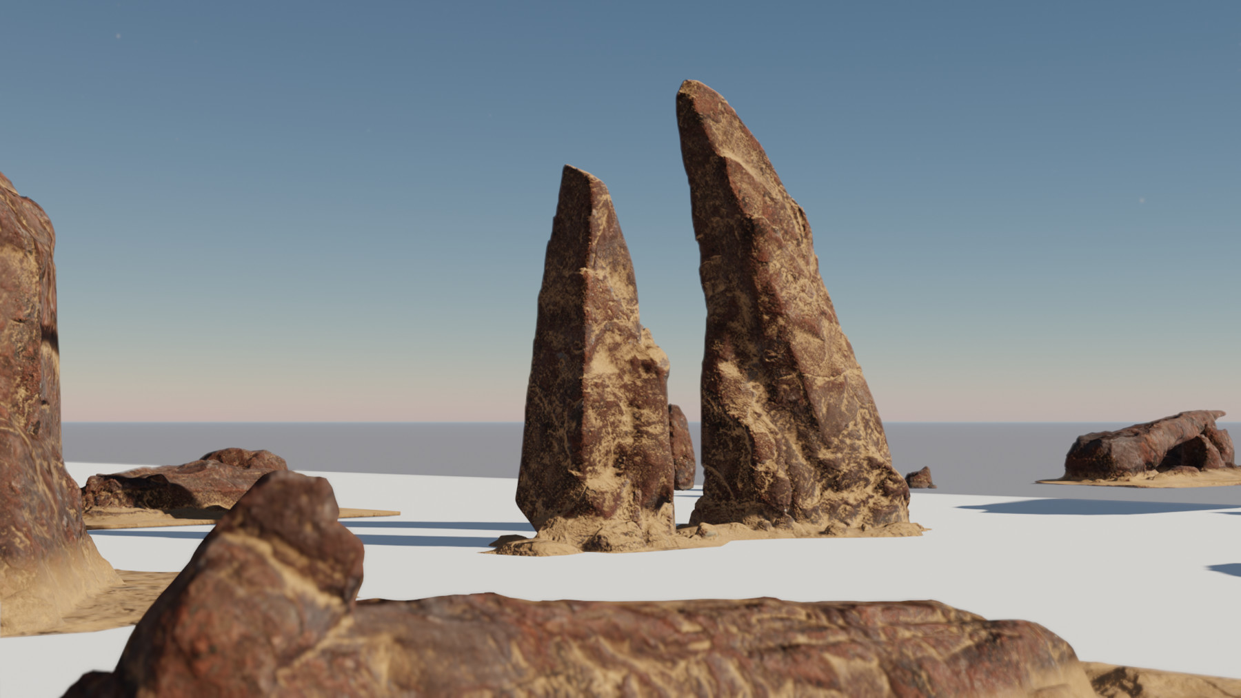 ArtStation - Rock 3D Kit Set - 9 Different Materials | Resources