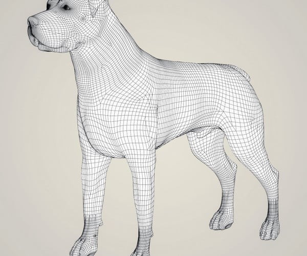 ArtStation - Realistic 3D Dog Collection | Resources