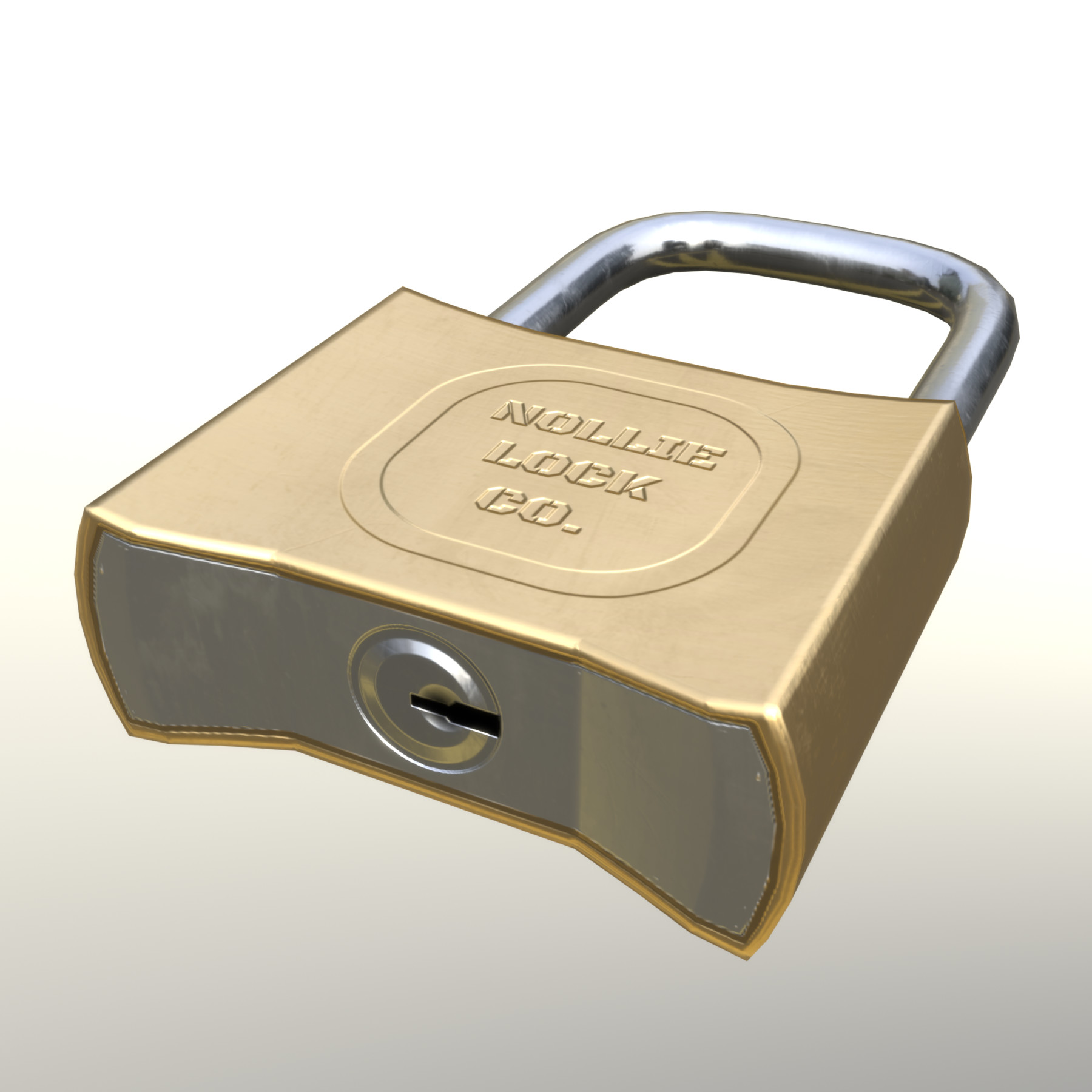 ArtStation - Padlock Clean&Rusty | Game Assets