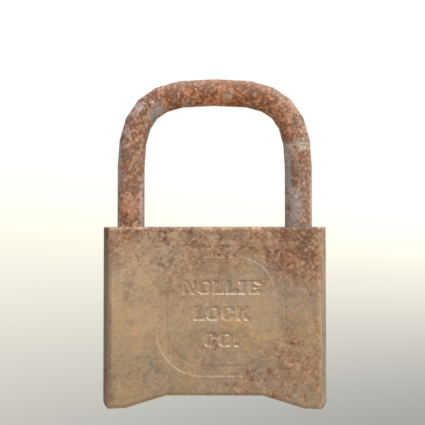 ArtStation - Padlock Clean&Rusty | Game Assets