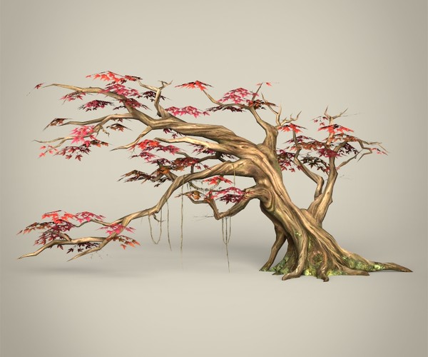 ArtStation - 3D Game Ready Maple Tree Collection | Resources
