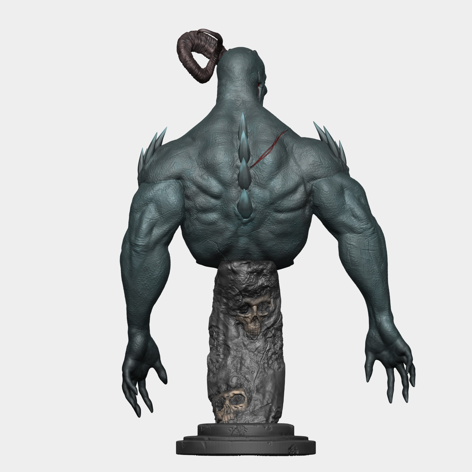 ArtStation - Demon Bust | Resources