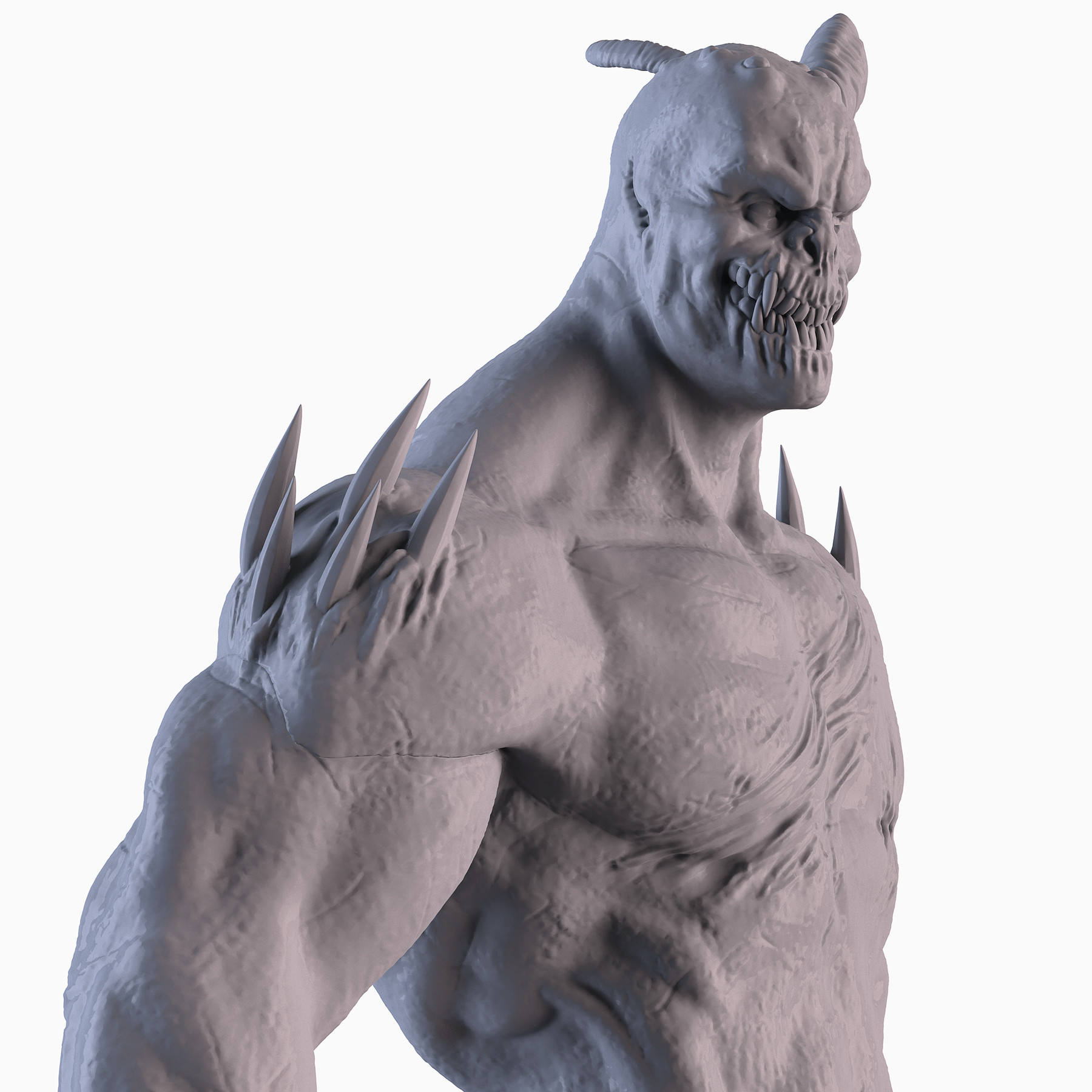 ArtStation - Demon Bust | Resources