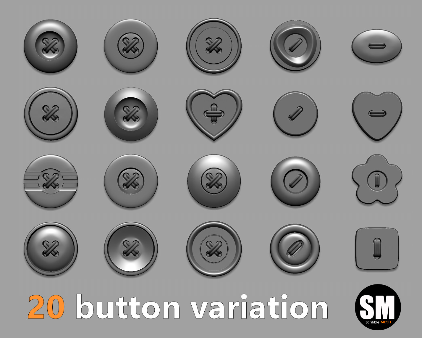 ArtStation - SM_Buttons_IMM | Brushes