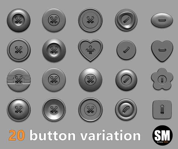 ArtStation - SM_Buttons_IMM | Brushes