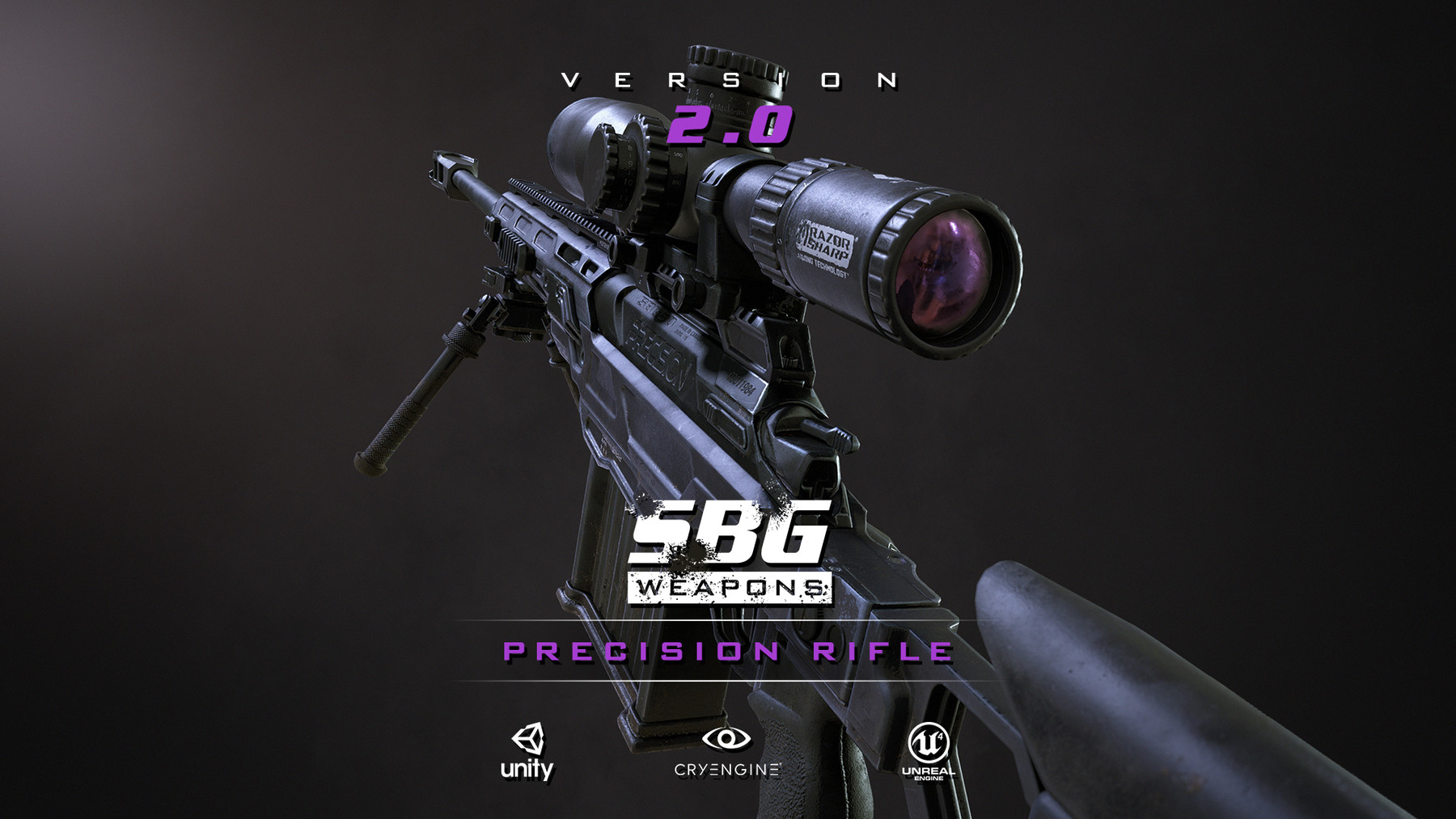 ArtStation - SBG Precision Rifle | Game Assets