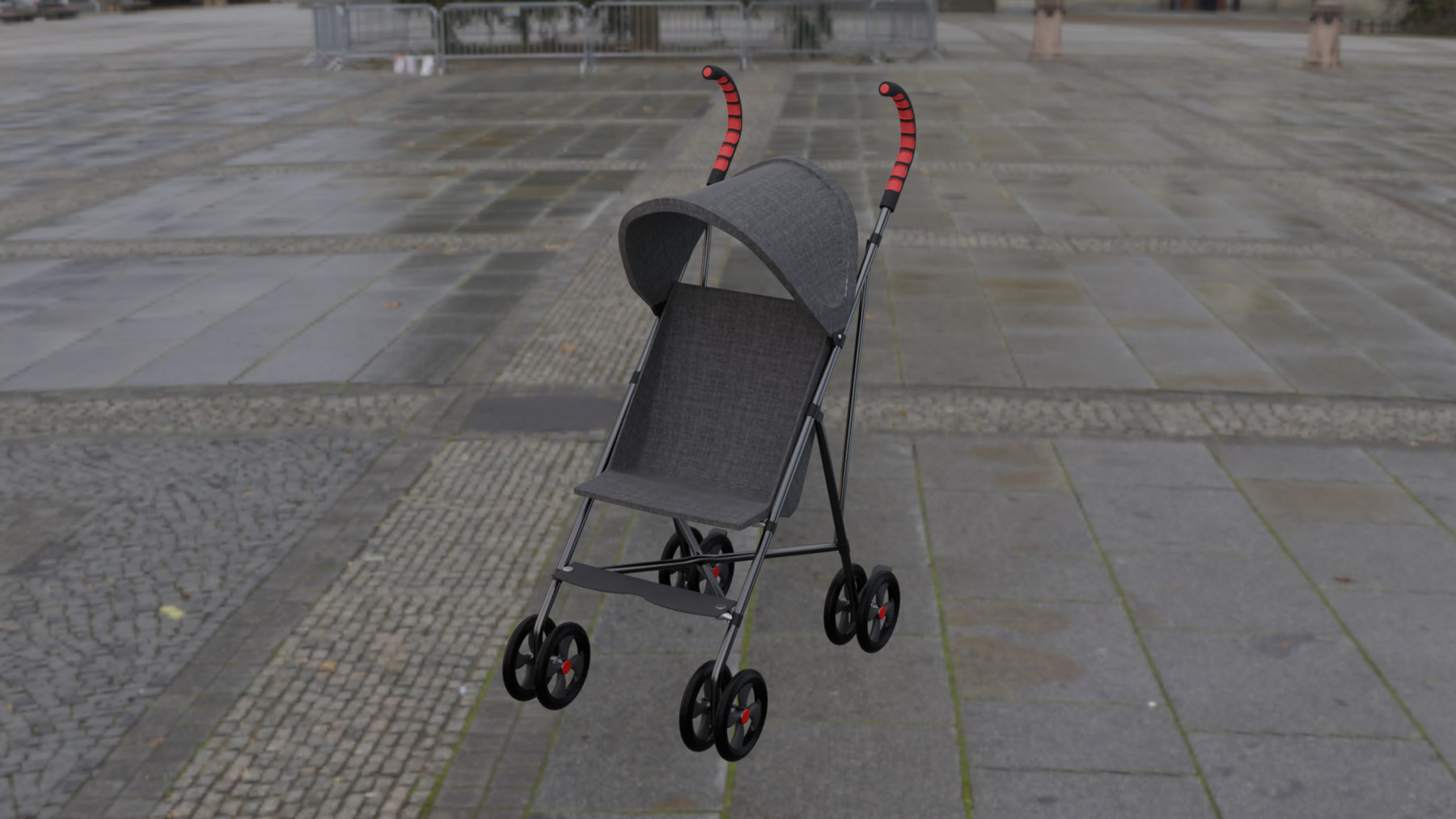 ArtStation - Stroller 3D Model | Game Assets