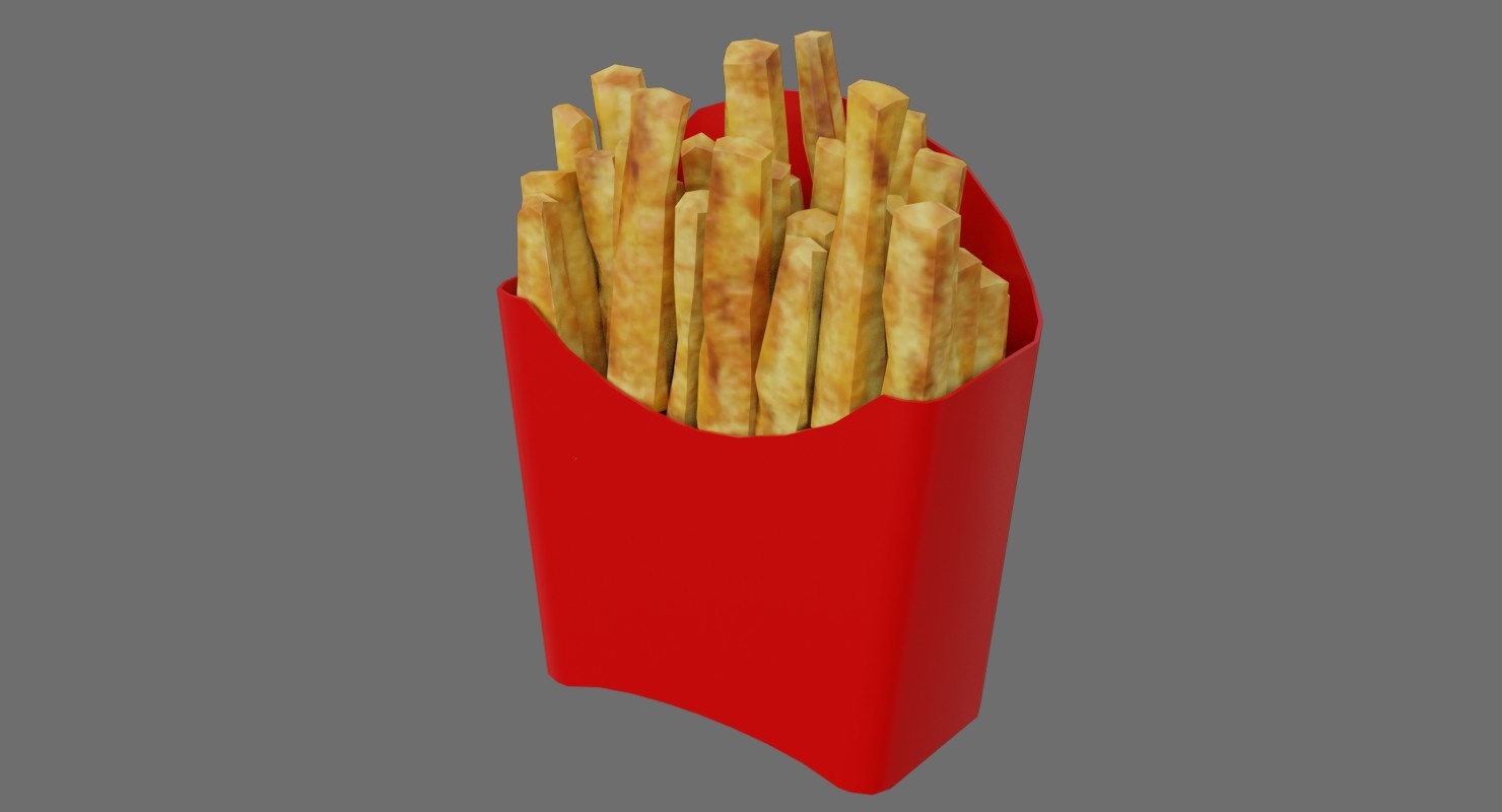 ArtStation - French Fries 1A | Game Assets