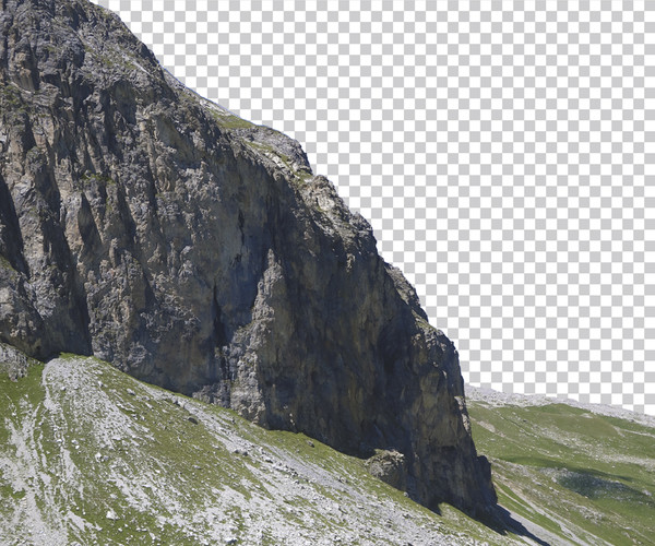 ArtStation - ALPINE PEAKS & RIDGES CUTOUT - Photo reference pack - 80 ...
