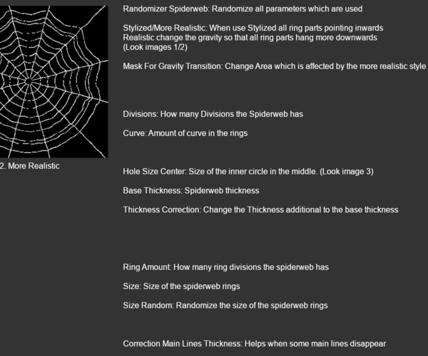 ArtStation - Substance Designer Spiderweb Generator | Game Assets