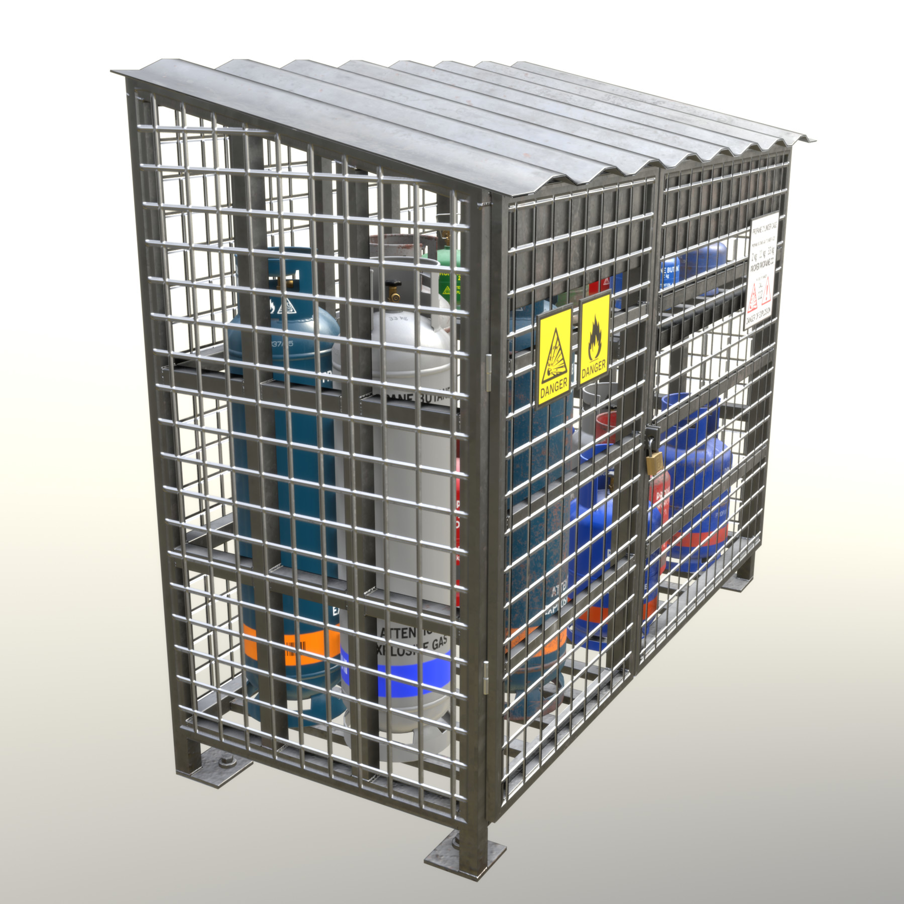 ArtStation - Gas Cylinder Collection | Game Assets