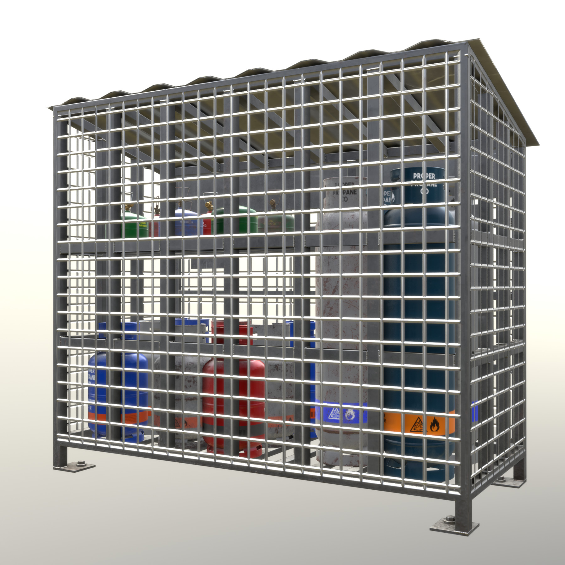 ArtStation - Gas Cylinder Collection | Game Assets