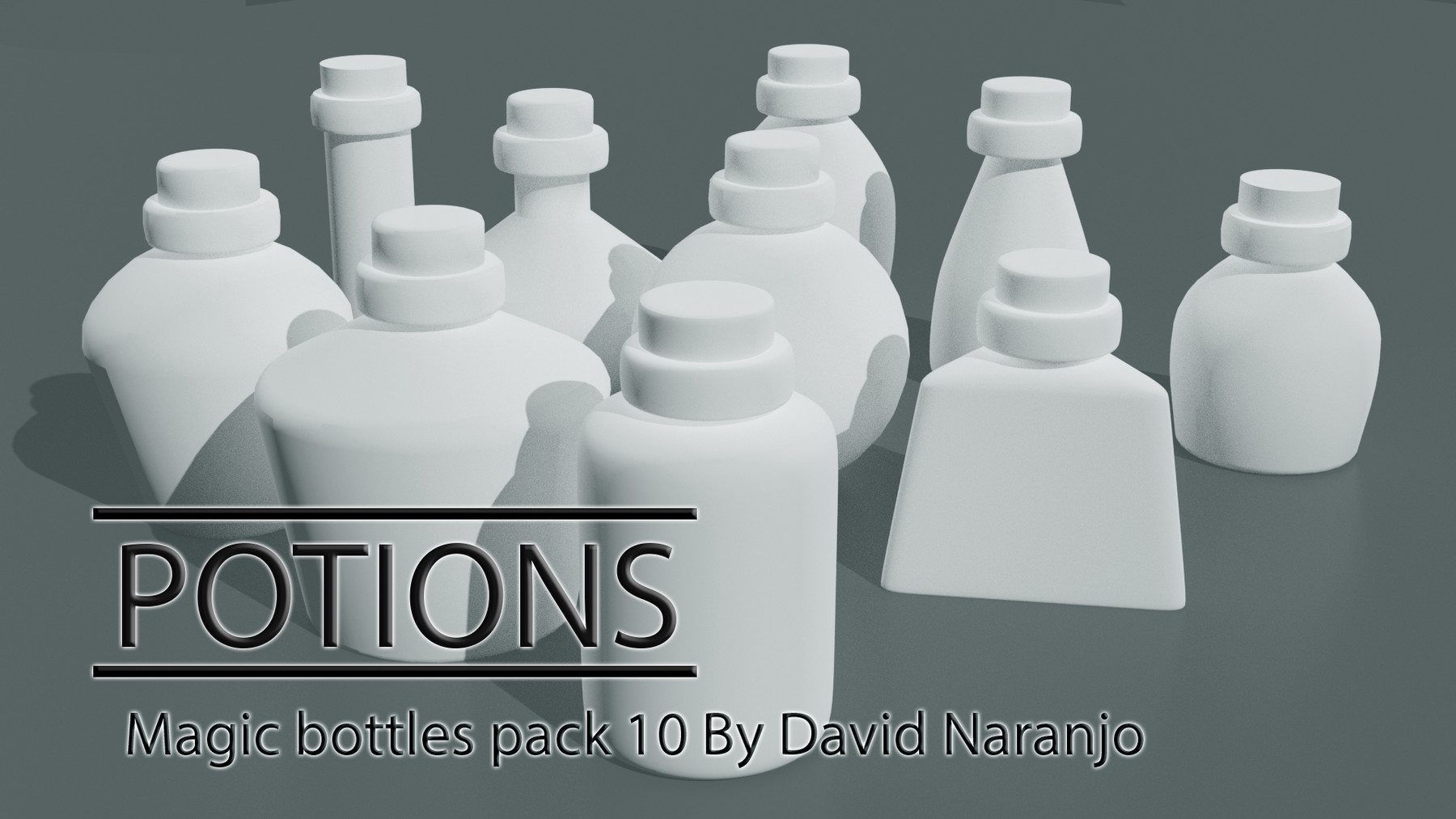 ArtStation - Potions Pack 10 | Resources