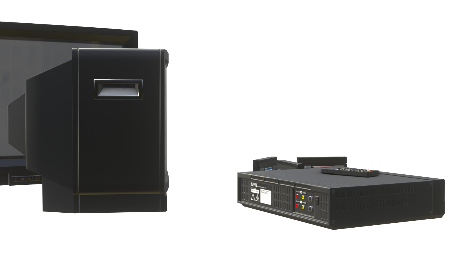 ArtStation - 90s TVs and VHS Collection | Game Assets