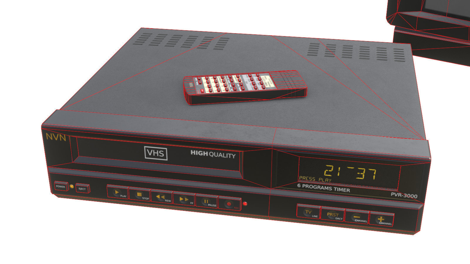 ArtStation - 90s TVs and VHS Collection | Game Assets