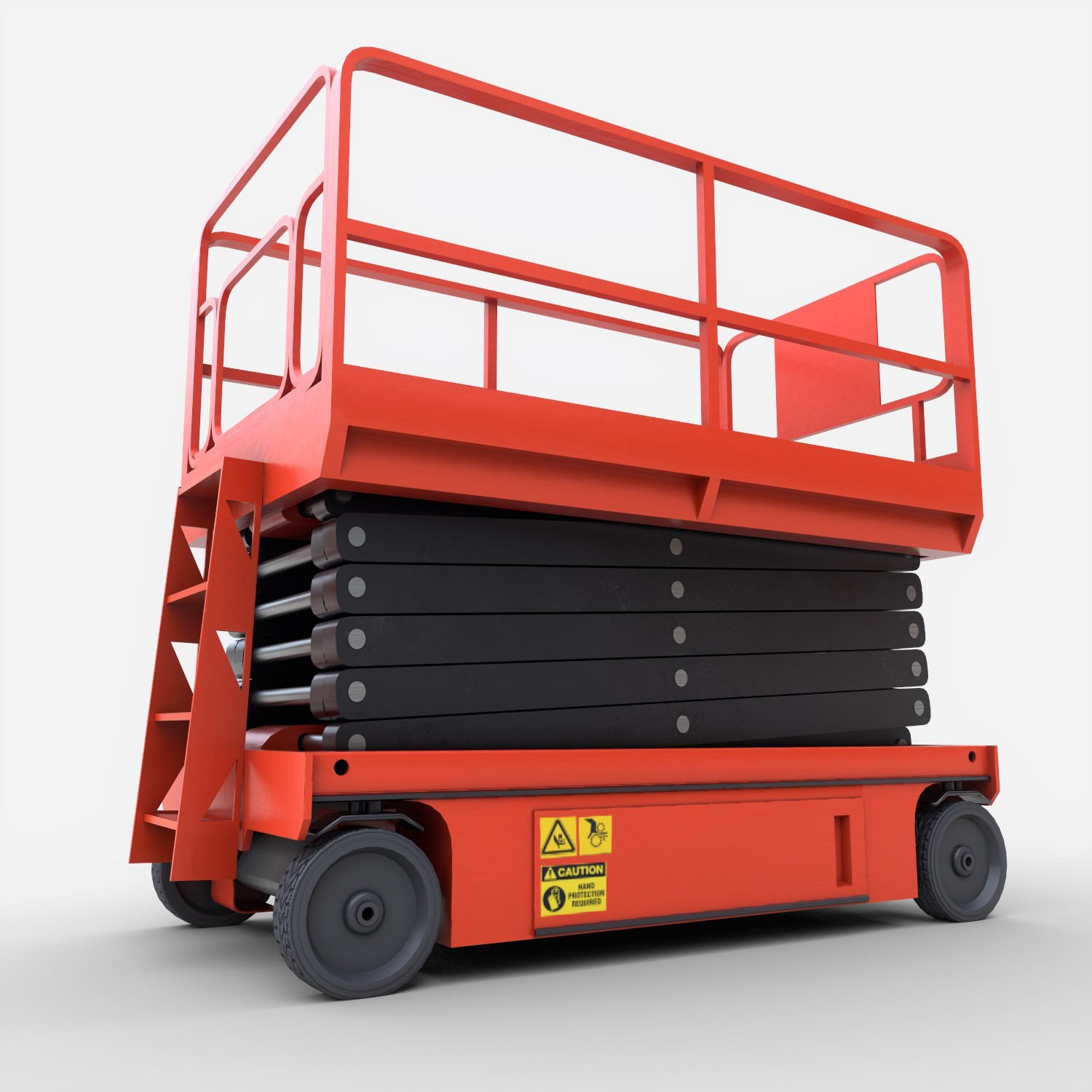 ArtStation - Scissor Lift Platform - PBR Low-poly | Game Assets