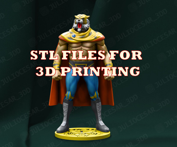 ArtStation - Tiger mask 3D print model | Resources