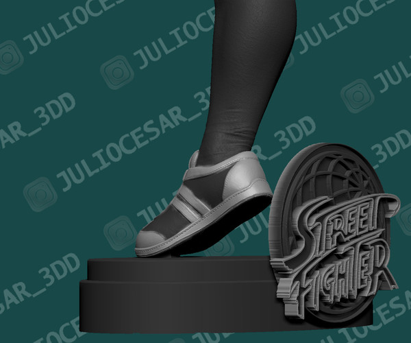 ArtStation - Street fighter - Chun Li 3D print model | Resources