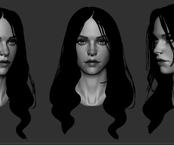 ArtStation - Head Sketch #7 | Resources