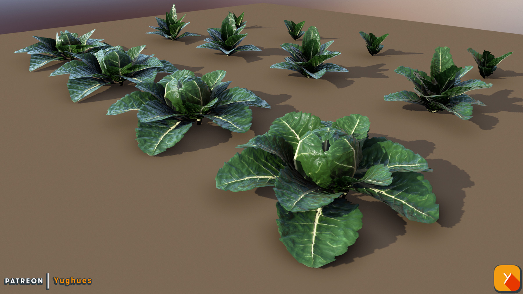 ArtStation - Yughues Cabbage | Game Assets