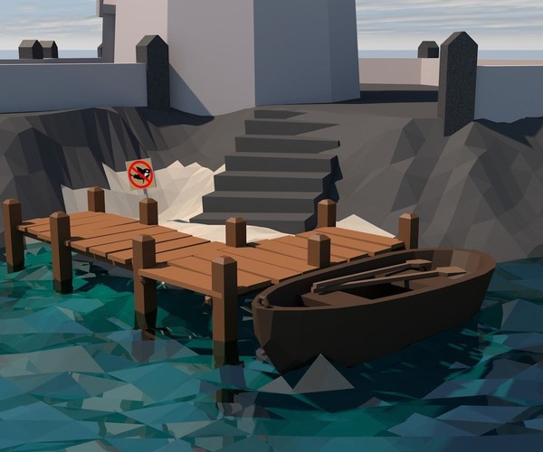 ArtStation - Lighthouse at sea | Game Assets