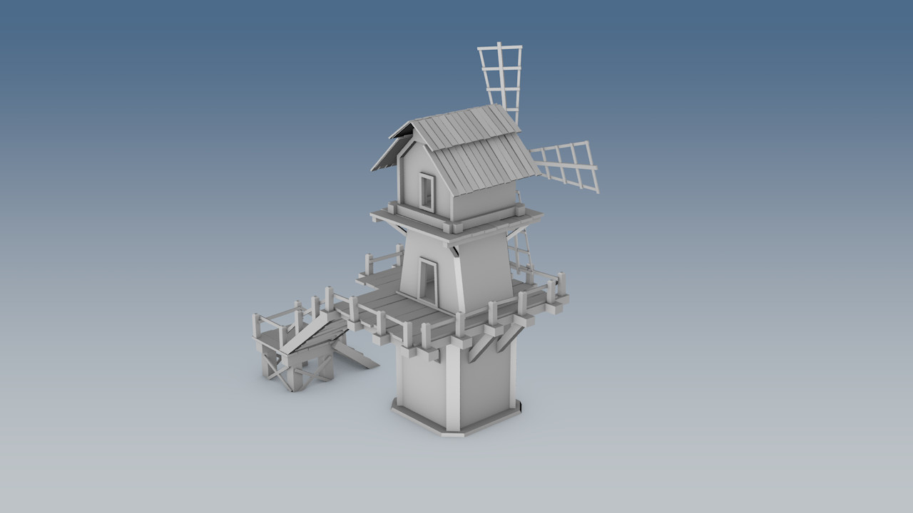 ArtStation - Windmill | Game Assets
